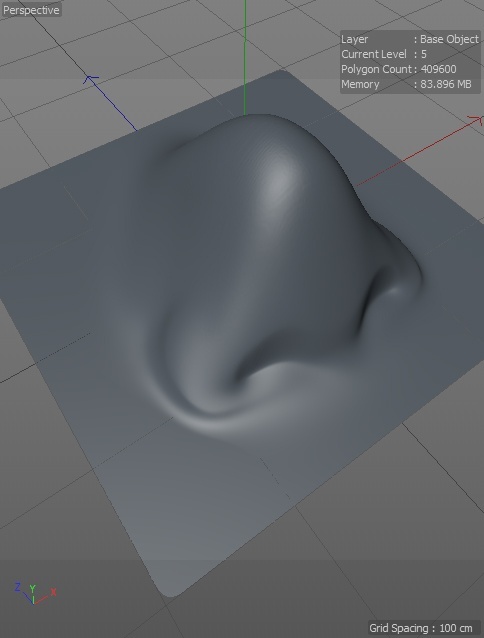 Rendering Displacement Maps from C4D