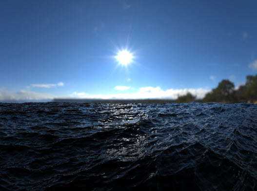 Rendering an Ocean with Displacement