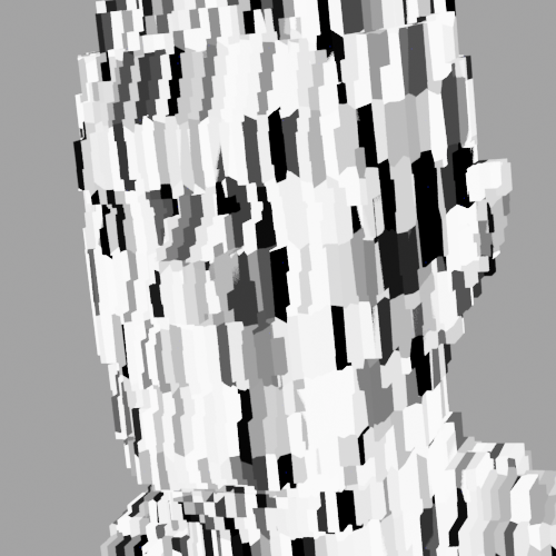 Cell Noise to Volume Displacement Animation