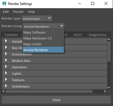 Rendering Your First Scene