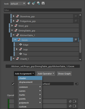 Look-dev with the Kitchen Set USD Scene
