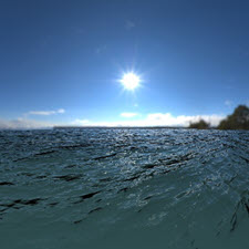 Rendering an Ocean with Displacement