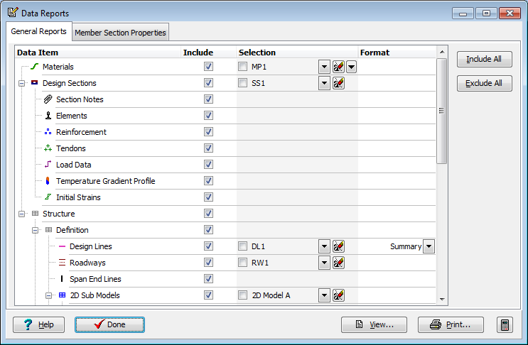 Data Reports