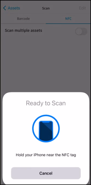 Scan Assets in the Field