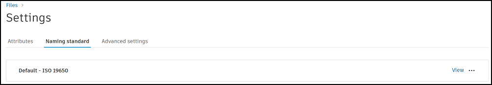 Set Up a Naming Standard in Docs