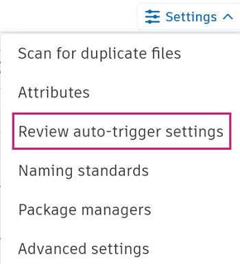 Automatically Trigger Reviews from Files