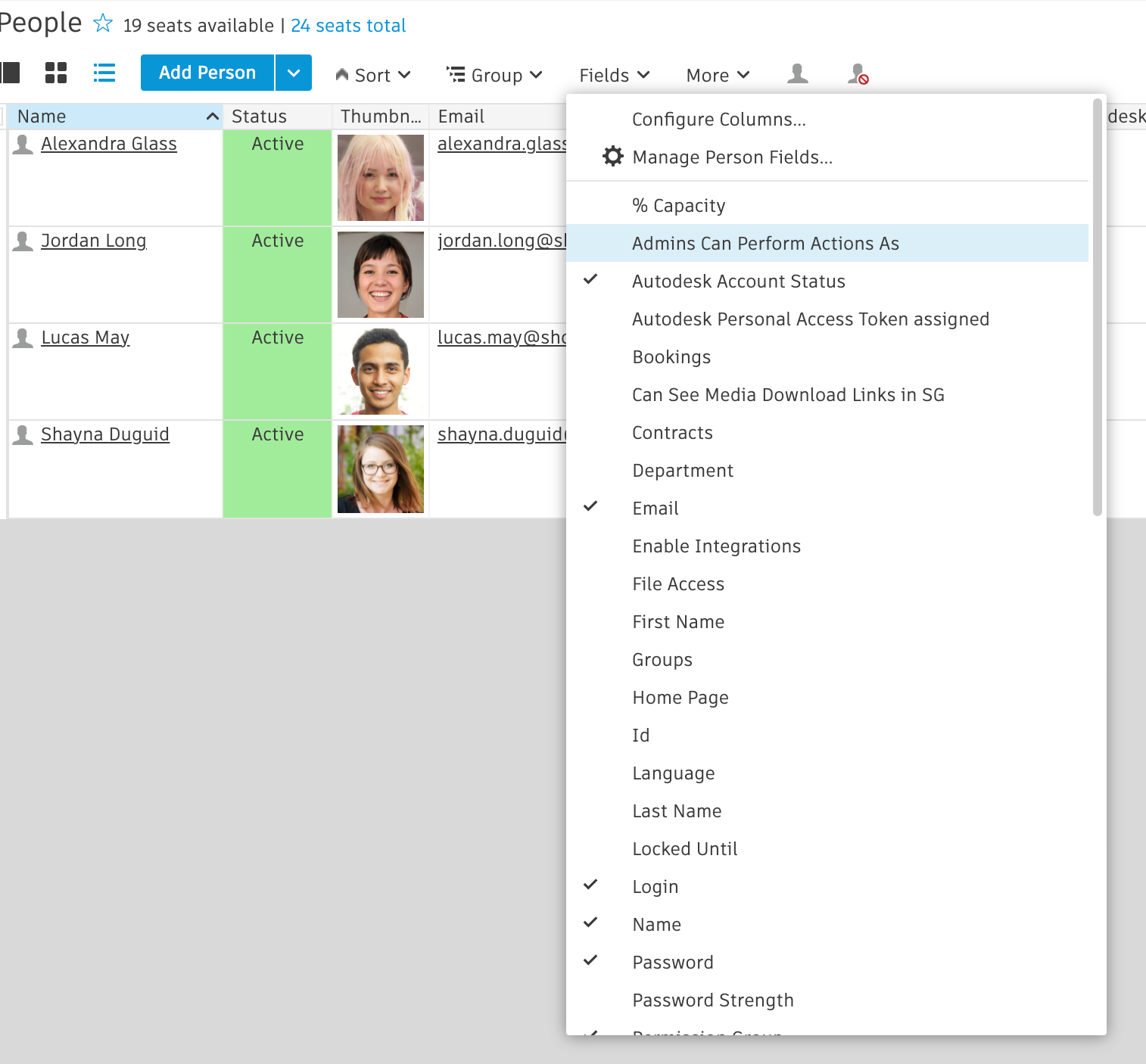 Logging in as another user, or assuming another user's identity