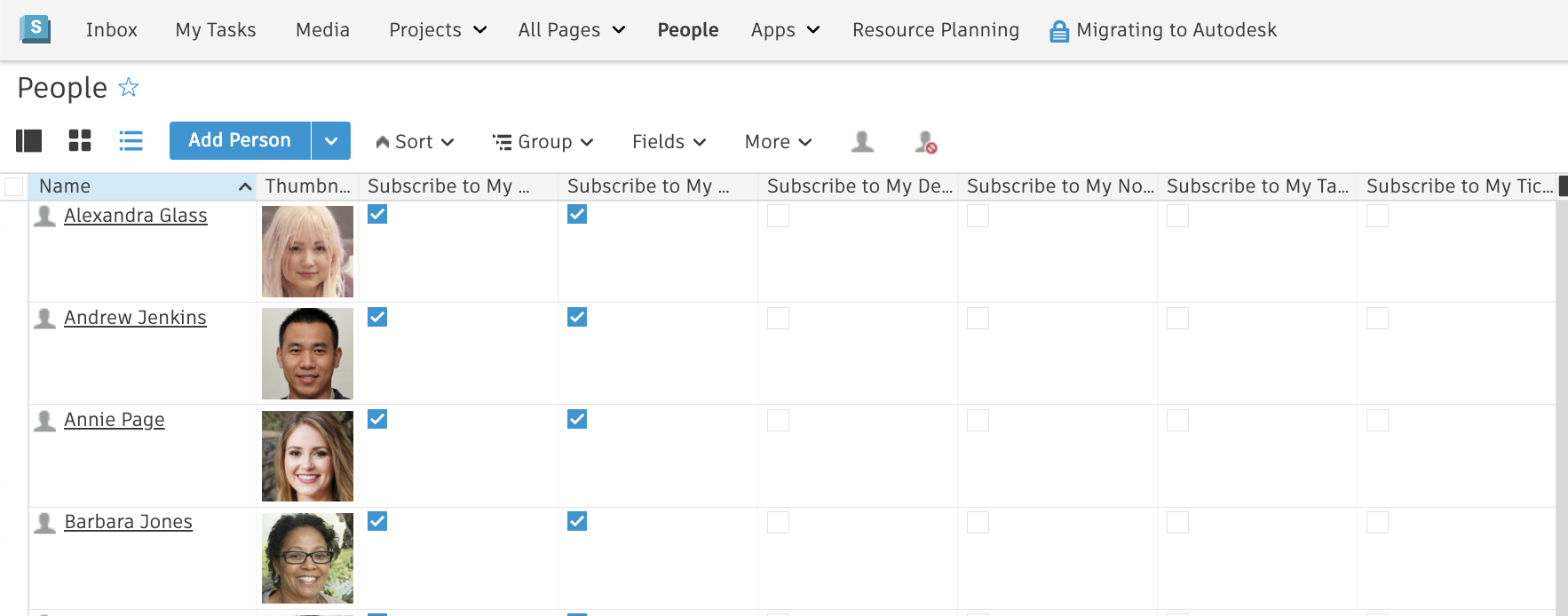 Deliveries for tracking I/O