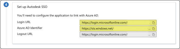How to: Set up SSO with Microsoft Azure Manually