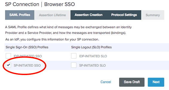 Set up SSO with PingFederate