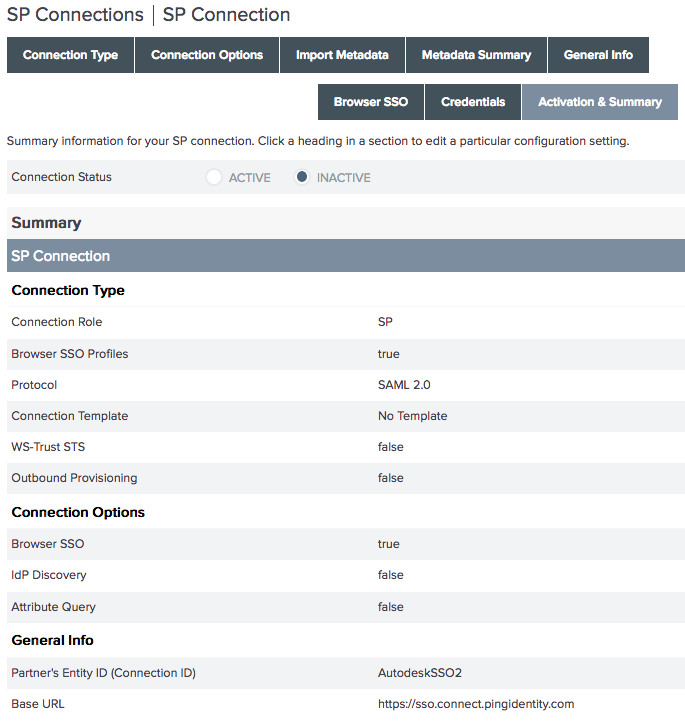 Set up SSO with PingFederate