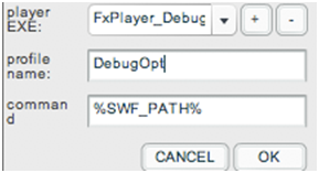 Using the Scaleform Launcher Panel