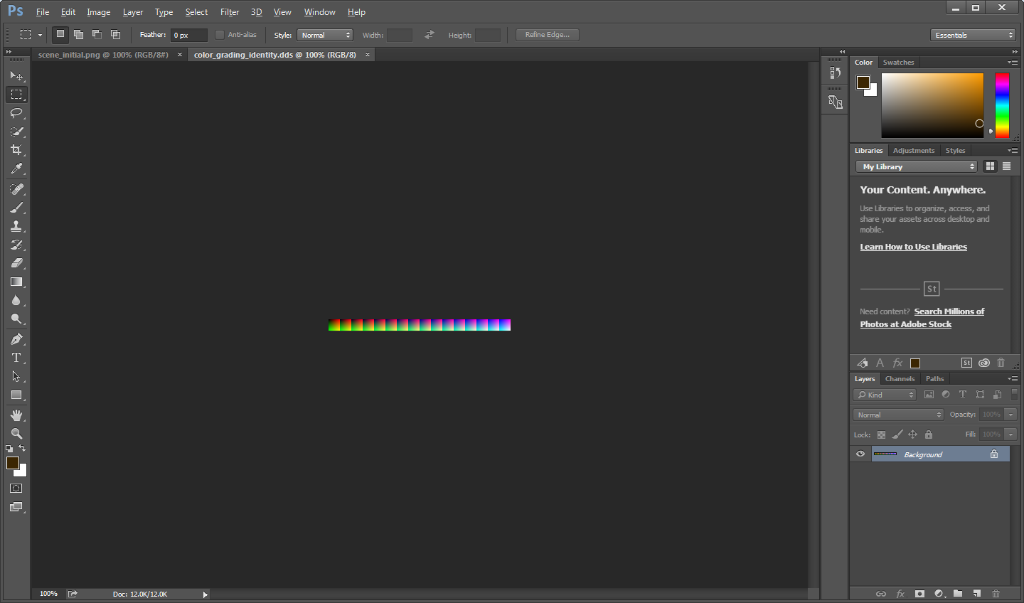 Stingray Help | How to apply color grading to a level | Autodesk