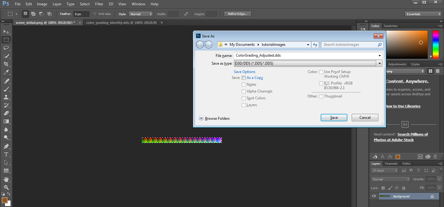 Stingray Help | How to apply color grading to a level | Autodesk
