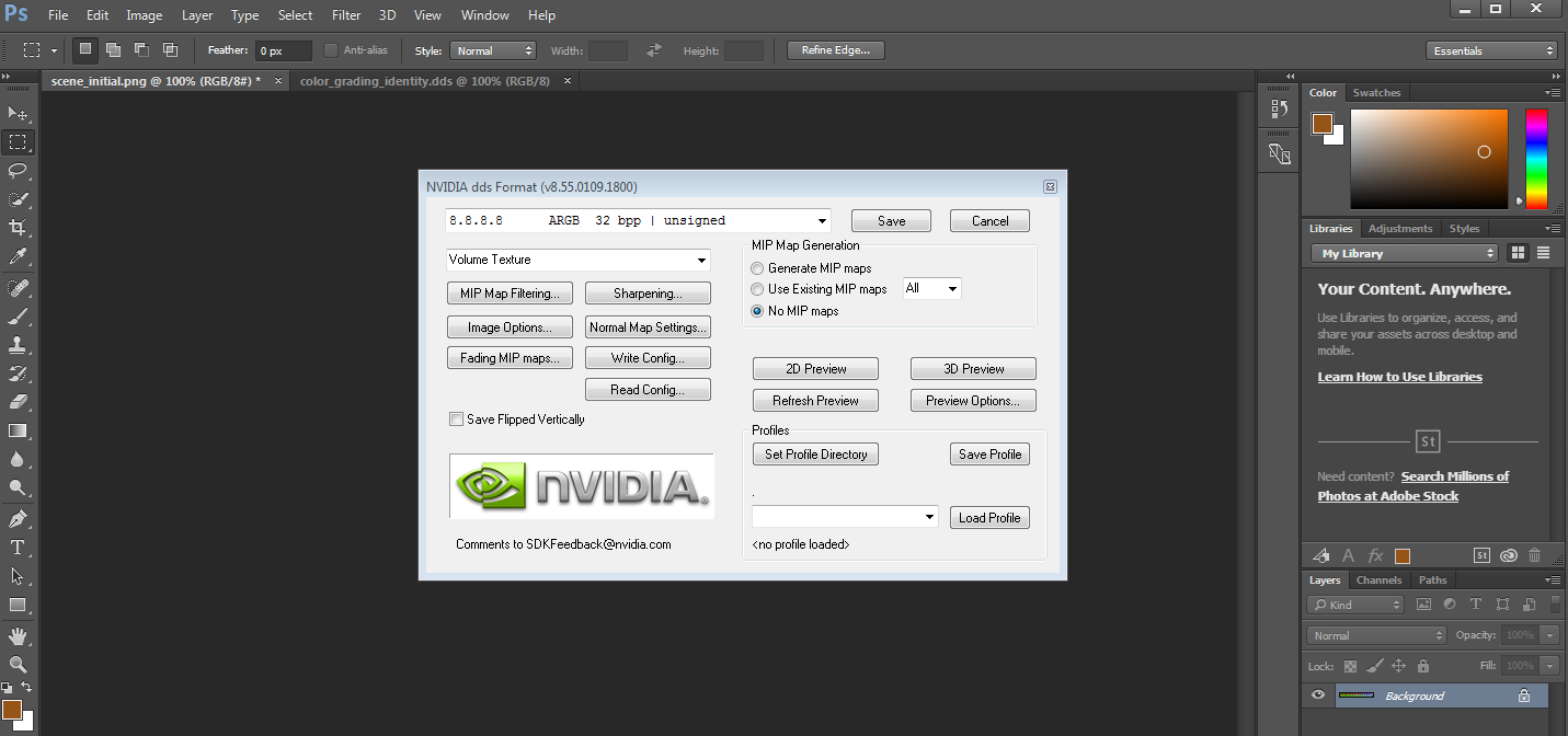 Stingray Help | How to apply color grading to a level | Autodesk