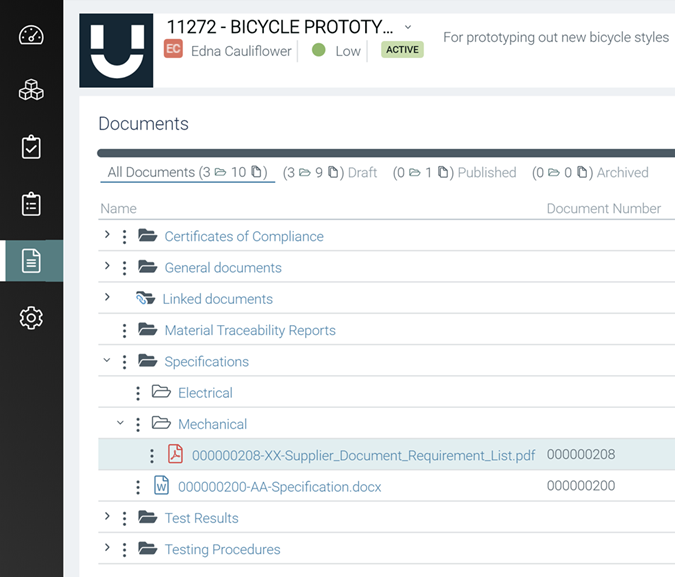 Cloning documents and folders