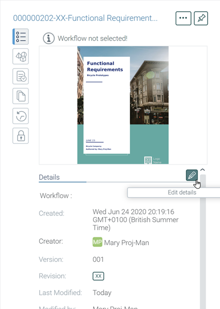 Publishing and revising documents