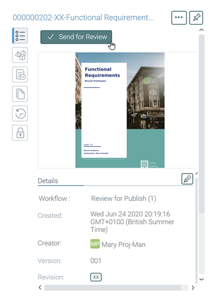 Publishing and revising documents
