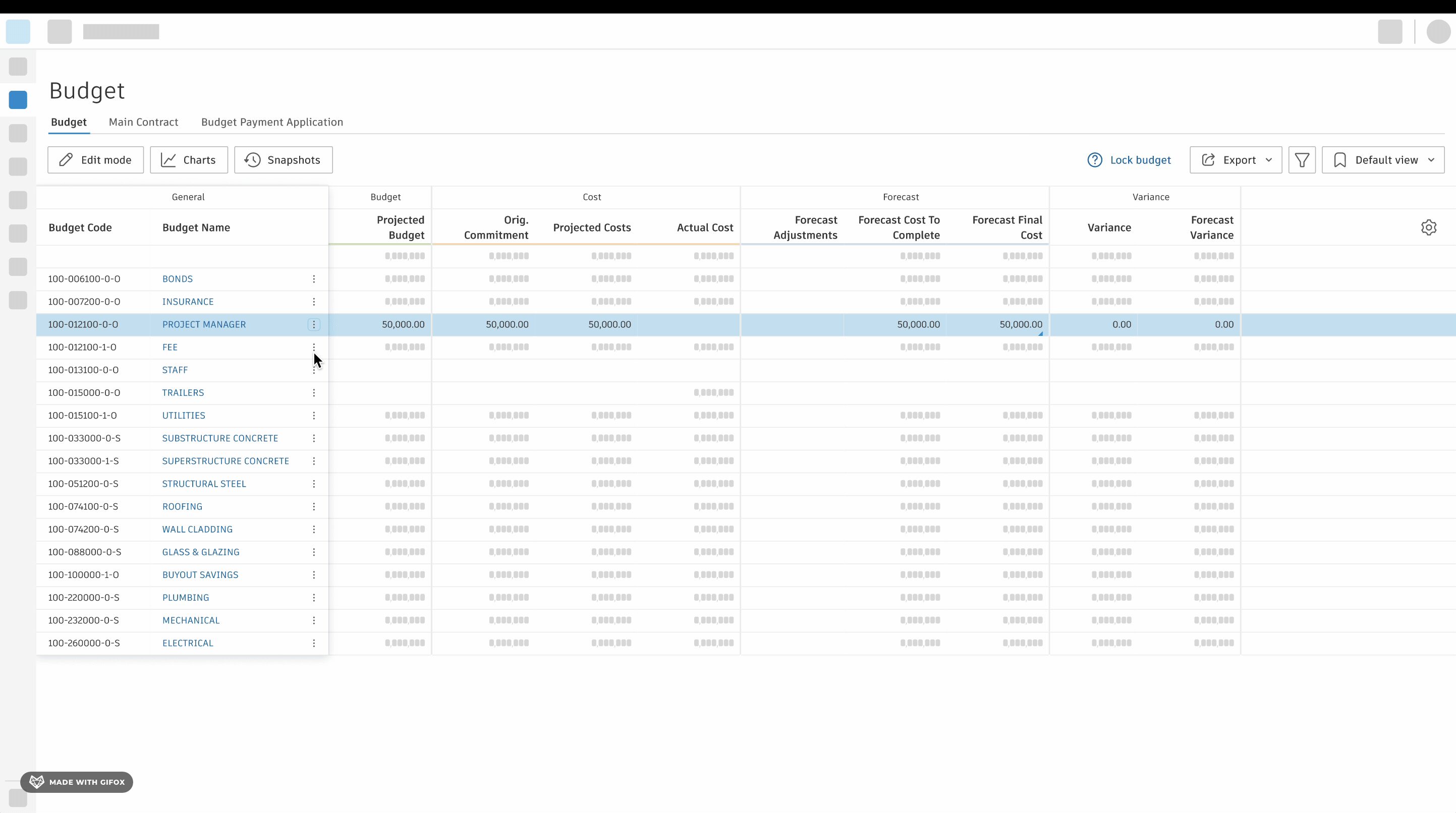 Trabajar con presupuestos