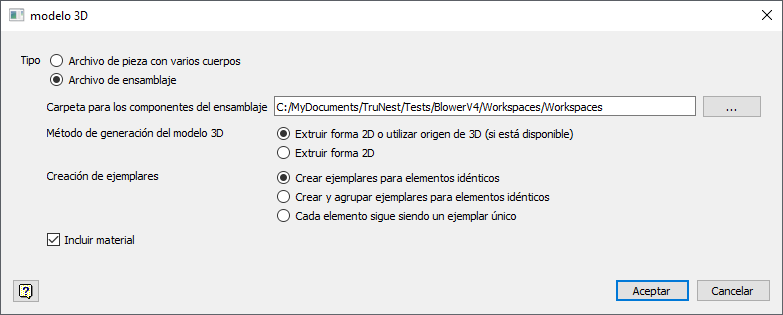 Generar un modelo 3D