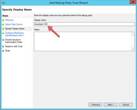 Configurar el SSO con Servicios de federación de Active Directory (ADFS)