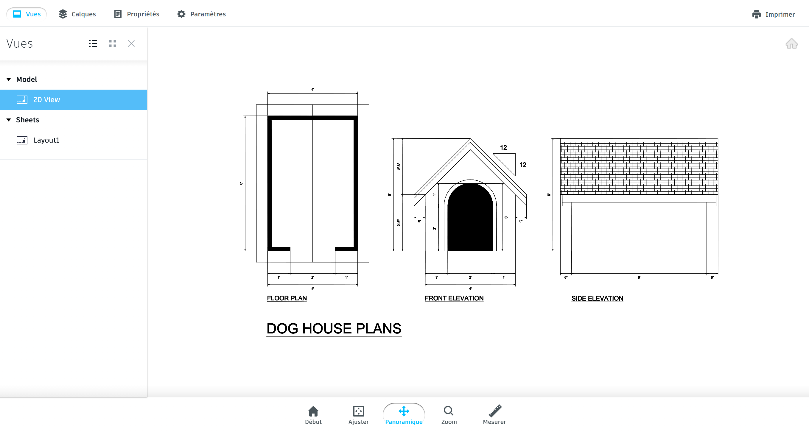 Affichage d'autres fichiers de conception