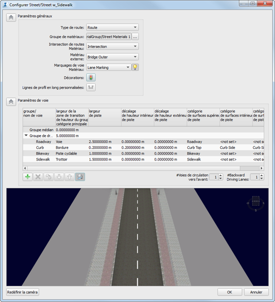 Pour modifier les styles de route