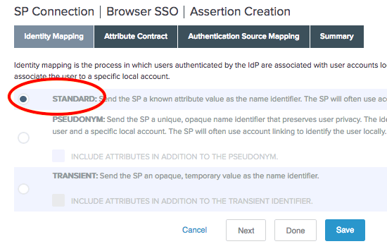 Configuration de l’authentification SSO avec PingFederate
