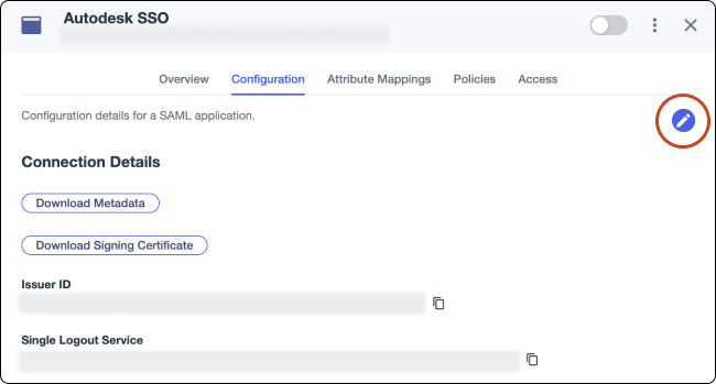 Configuration de l’authentification SSO avec PingOne