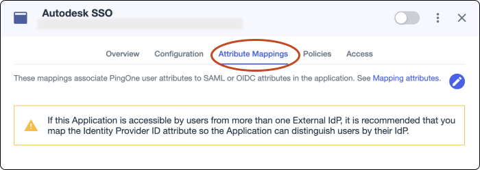 Configuration de l’authentification SSO avec PingOne