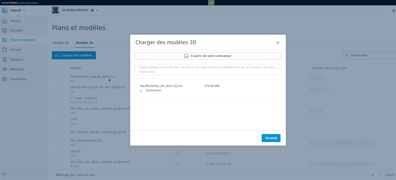 Chargement de modèles 3D