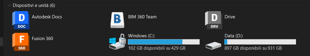 Accesso e uscita da Desktop Connector