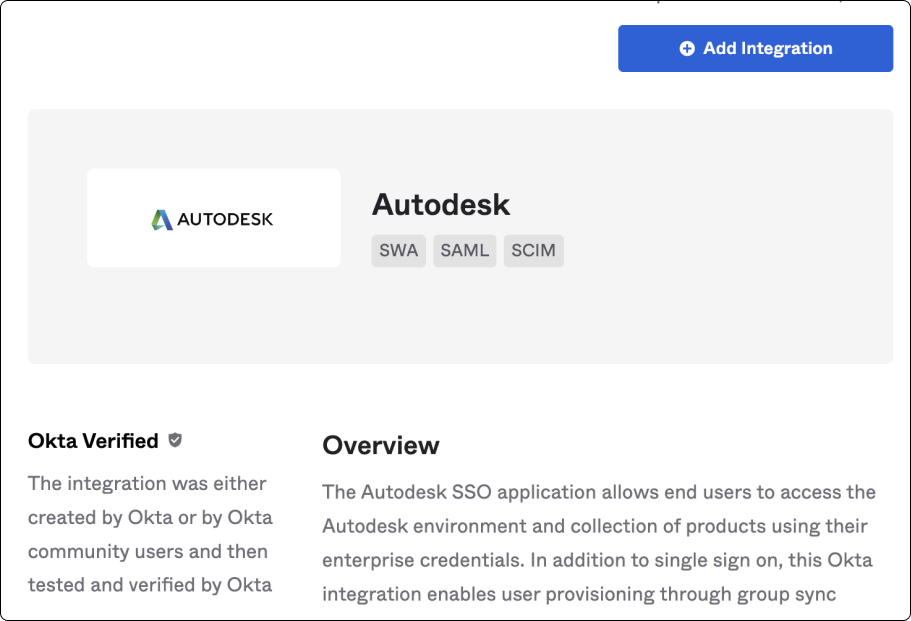 Impostazione di SSO con Okta