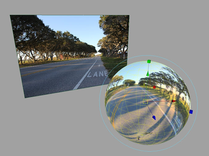 Shadow Matte を作成する