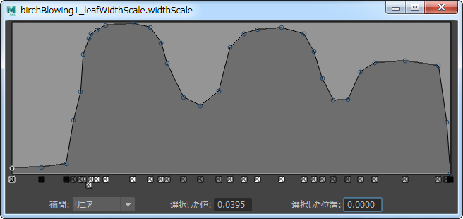 Paint Effects を使用して不透明度マップをレンダリングする