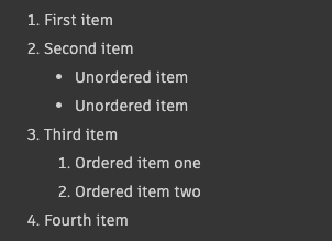 Markdown でテキスト フィールドを書式設定する