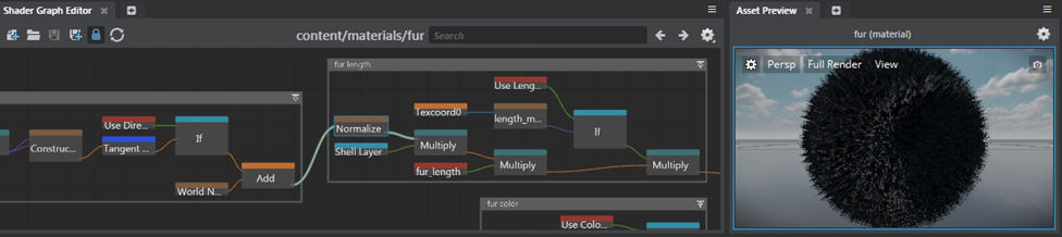 Shader Graph Editor