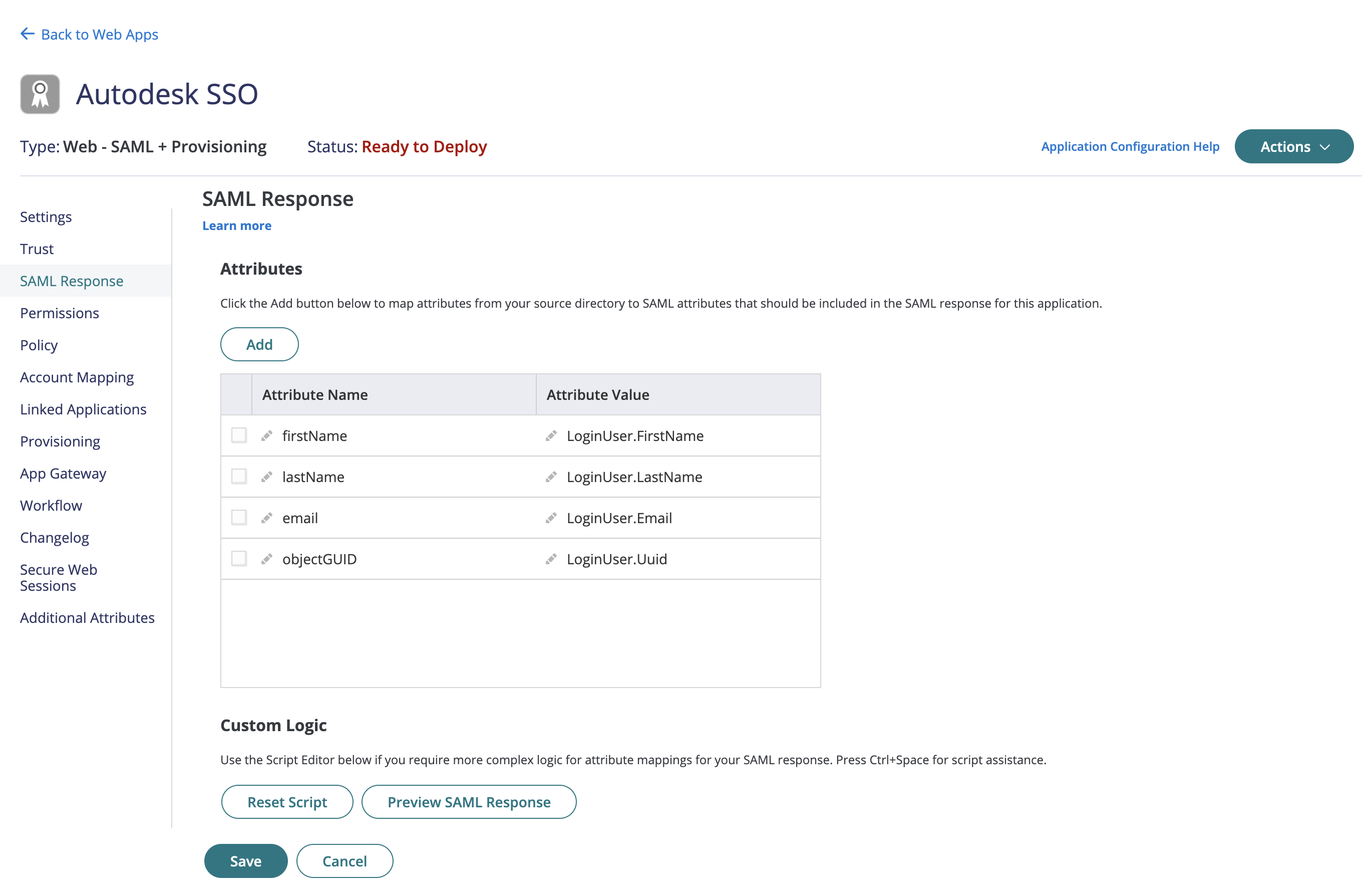 Configurar o SSO com o CyberArk