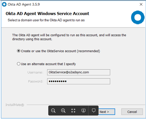 Estágio 1: Iniciar a configuração do AD Agent