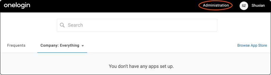 Настройка системы единого входа с помощью OneLogin