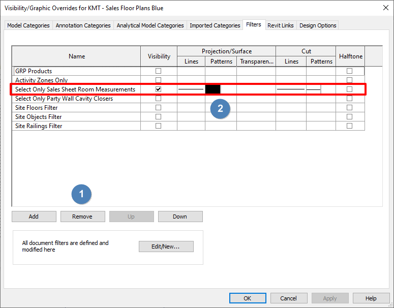 Detail Item is displayed with incorrect color on the floor plan view in ...
