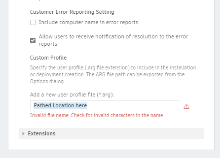 Including custom Support File Search Paths and Template Settings in an AutoCAD 2022 or higher ...