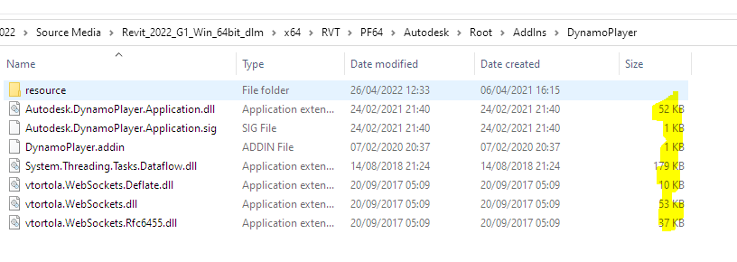 Dynamo Player is grayed out in Revit