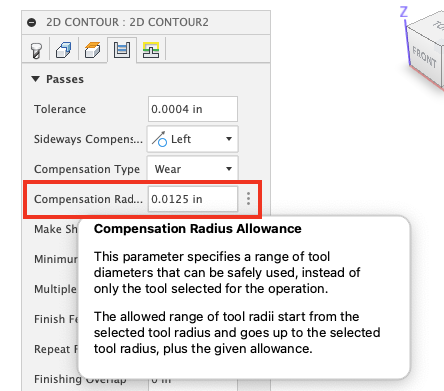 "Empty Toolpath" and "No Passes to Link" warnings in Fusion