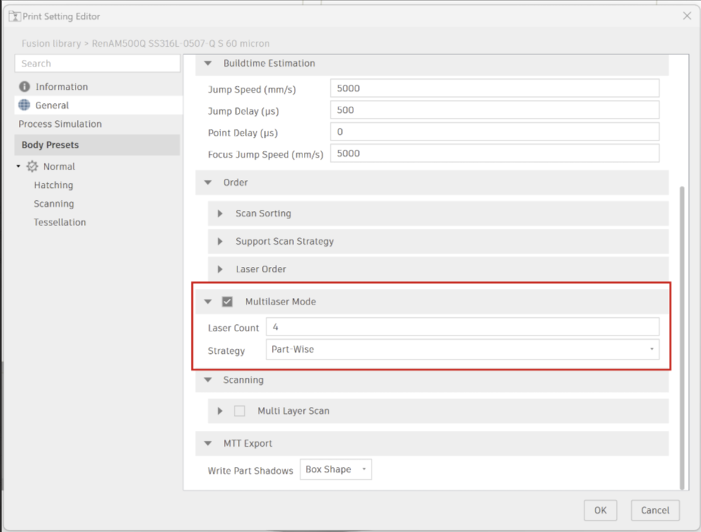 How to assign a laser to each row of parts regarding Laser assignment ...
