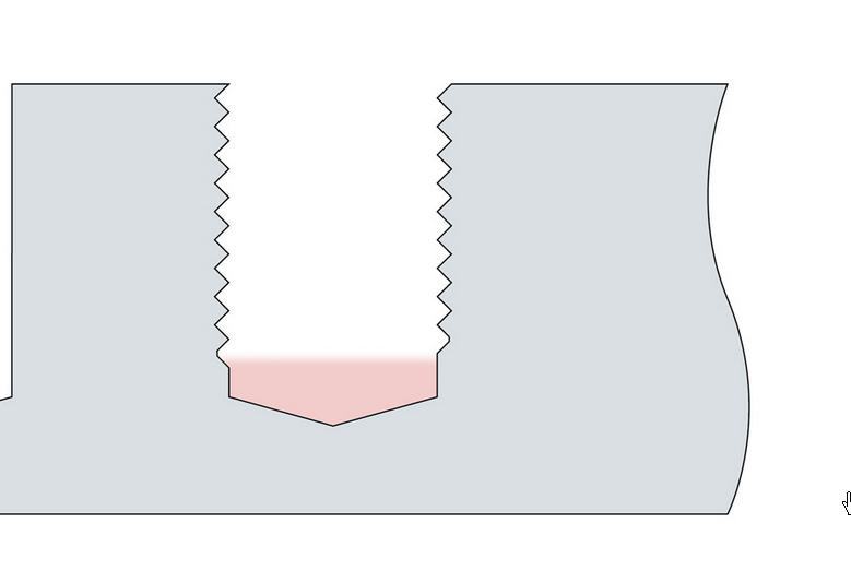 Cómo crear un perno con agujero de roscado en la placa en Advance Steel