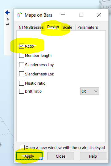 How to change map scale when design ratio is presented as maps on bars ...
