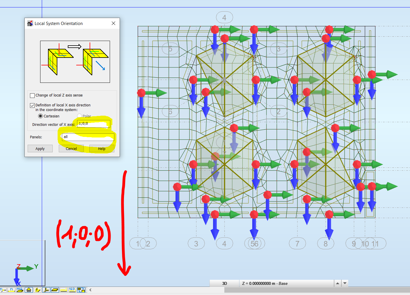 Inconsistent bending moment maps for slab or wall divided in separate ...