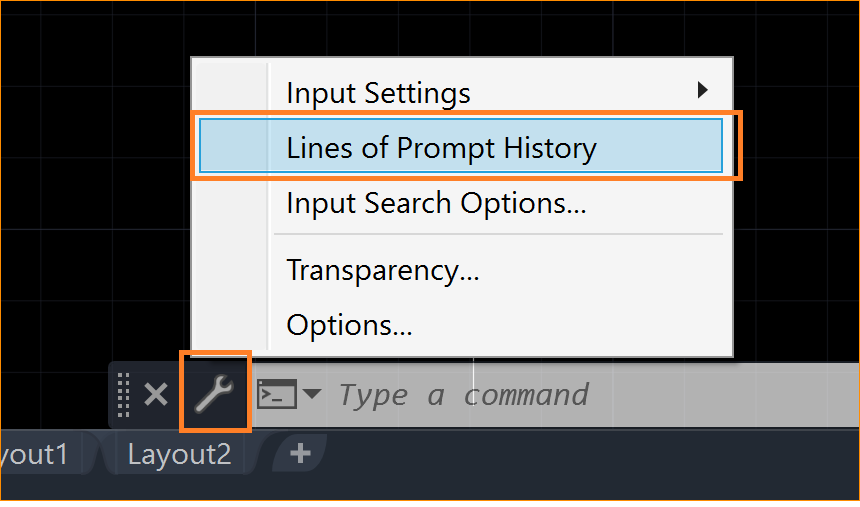 How to disable command line prompts in AutoCAD?