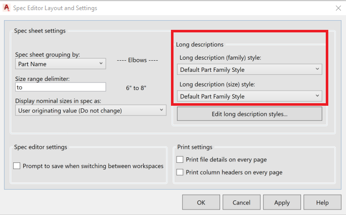 "Could not find the part of path" when loading parts in the Spec for ...